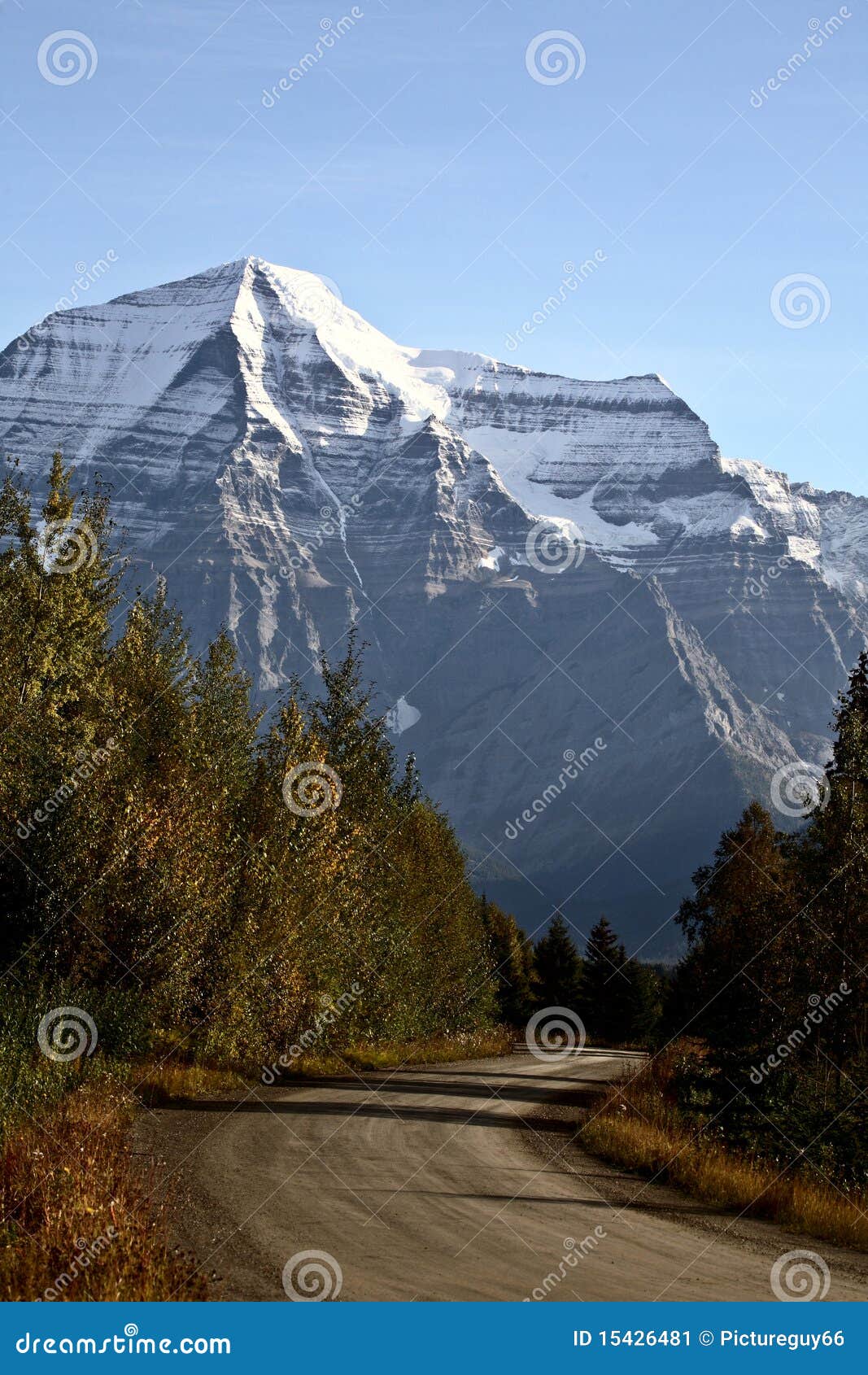Mount Robson stock image. Image of digital, mount, travel - 15426481