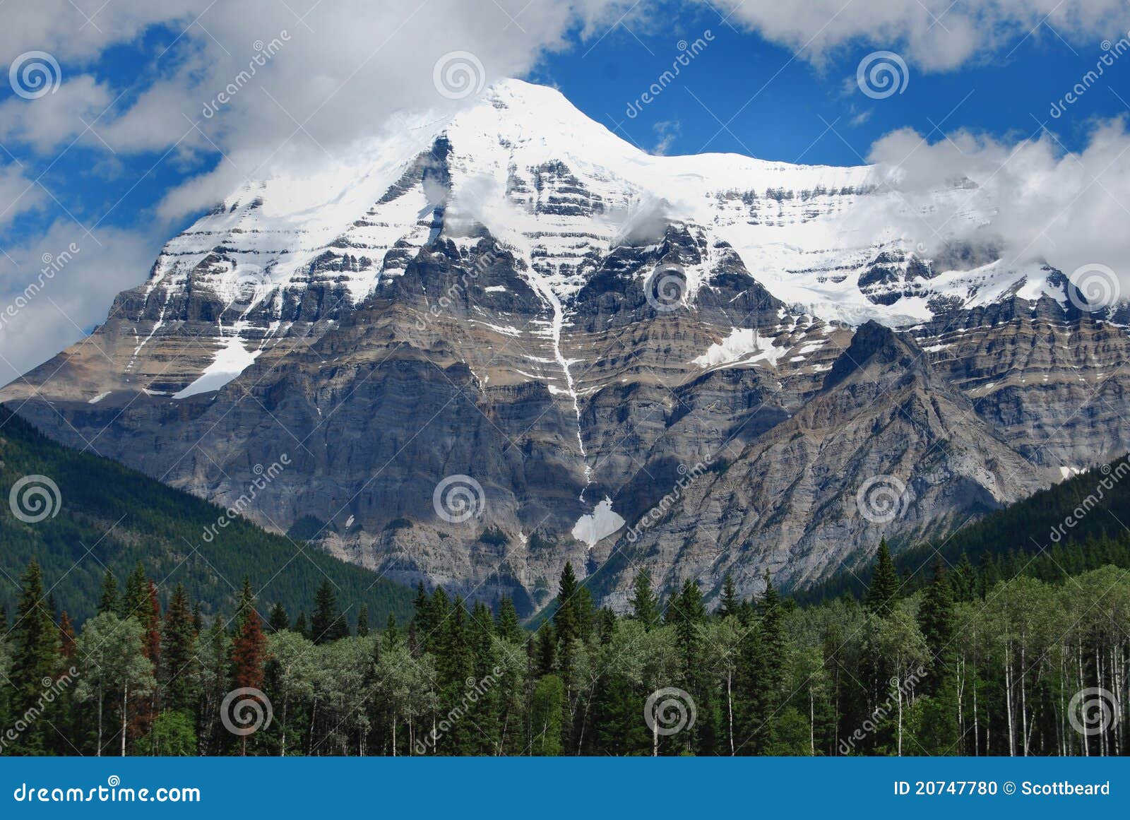 Mount Robson Provincial Park Stock Photography | CartoonDealer.com ...