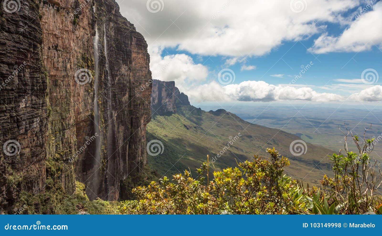 Trekking Mount Roraima stock photo. Image of climb, rock - 103149998