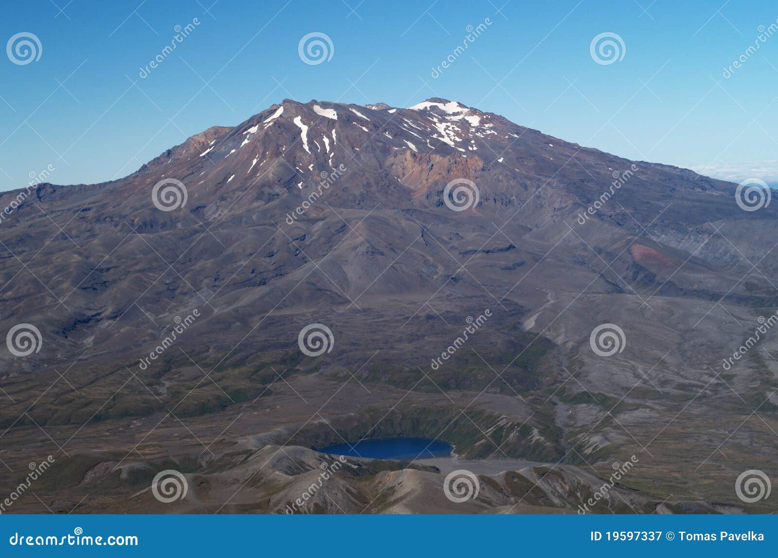Mount Ruapehu stock image. Image of national, mountain - 19597337