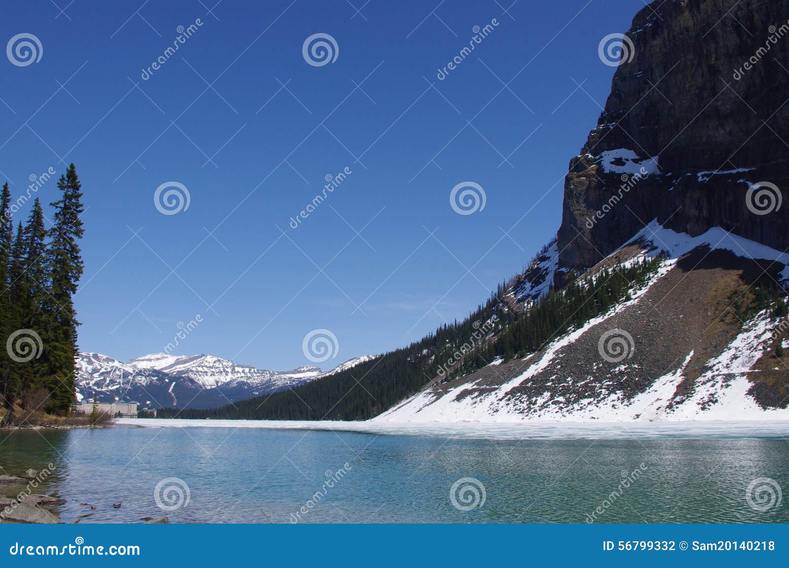 Mount Rundle in Banff National Park Stock Photo - Image of national ...