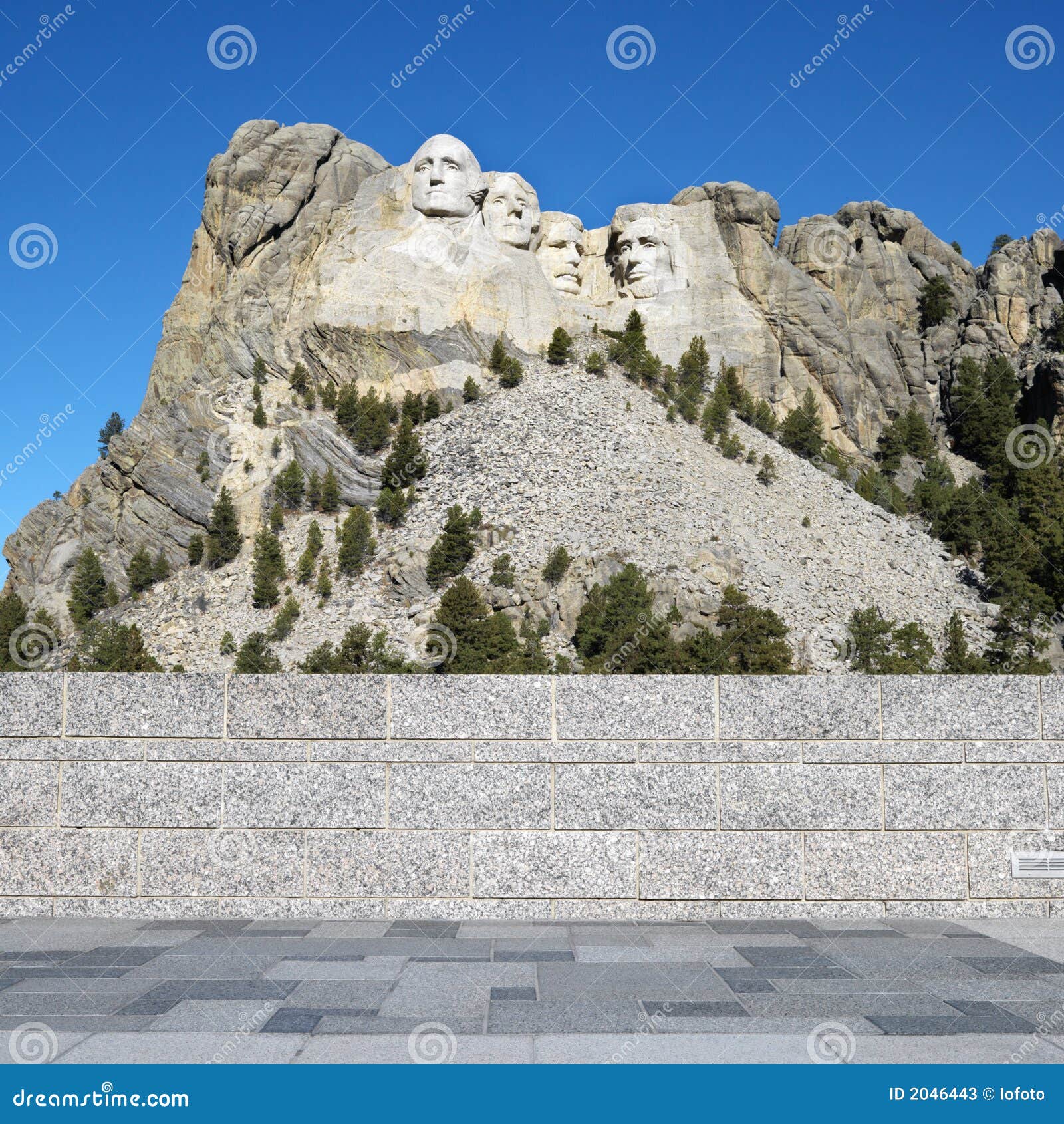 Mount Rushmore Memorial stock image. Image of americana - 2046443