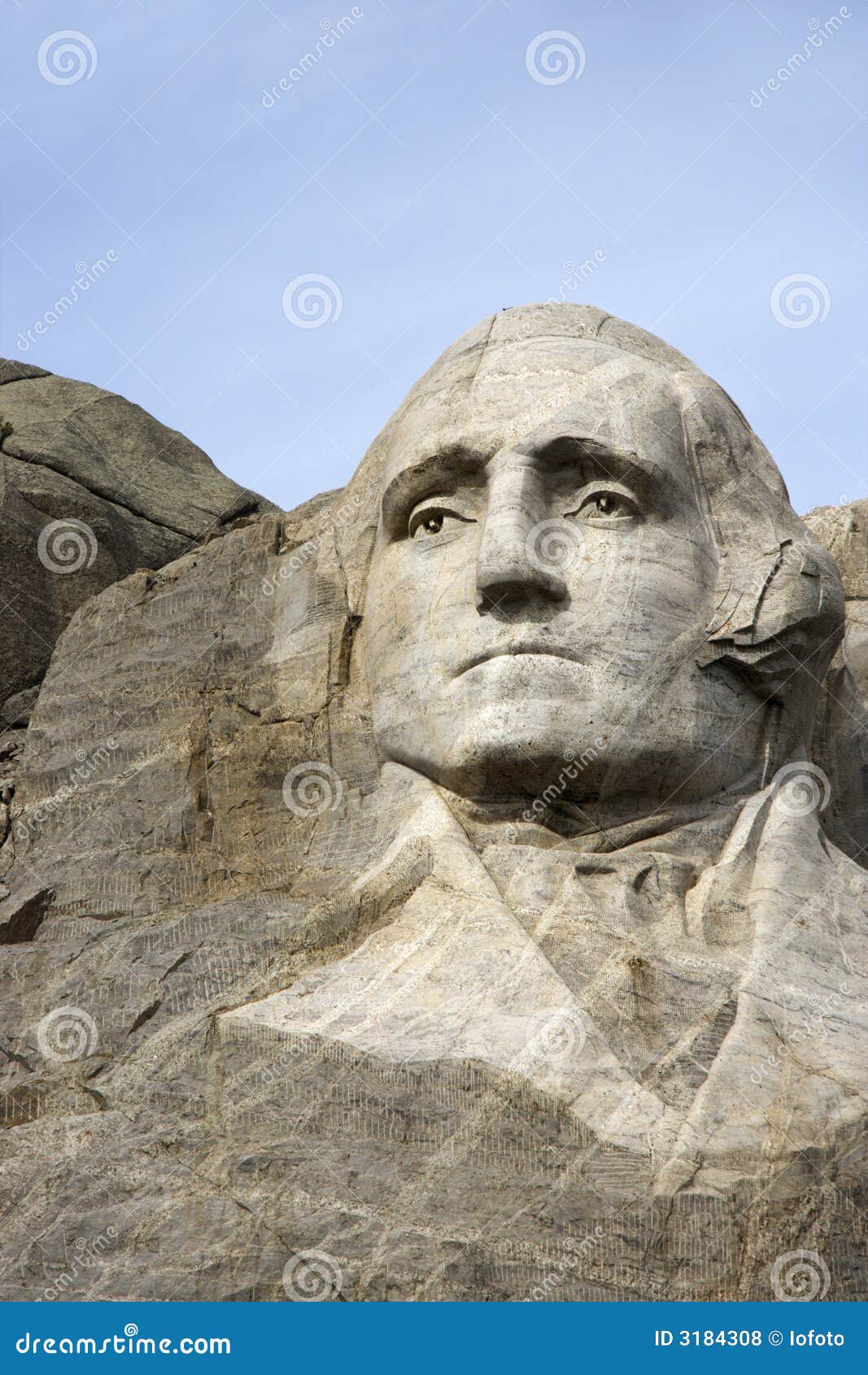 Mount Rushmore Monument. stock photo. Image of famous - 3184308