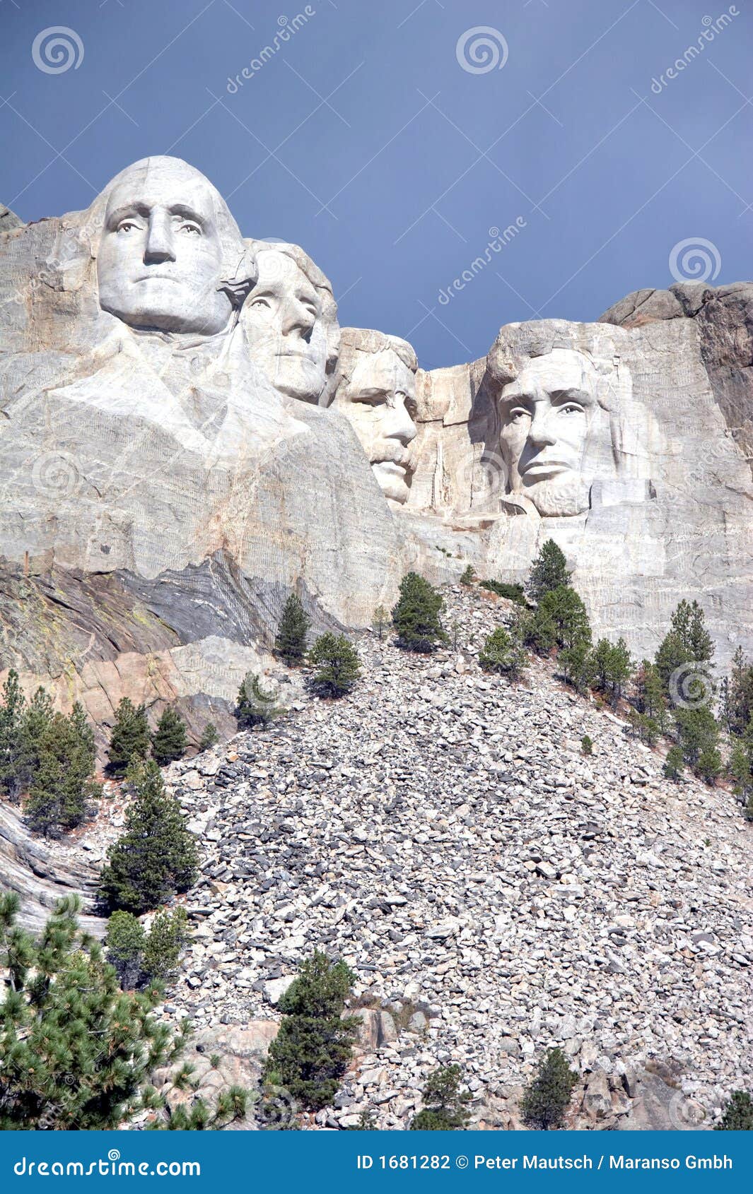 Mount Rushmore National Memorial Stock Photo - Image of gray, face: 1681282