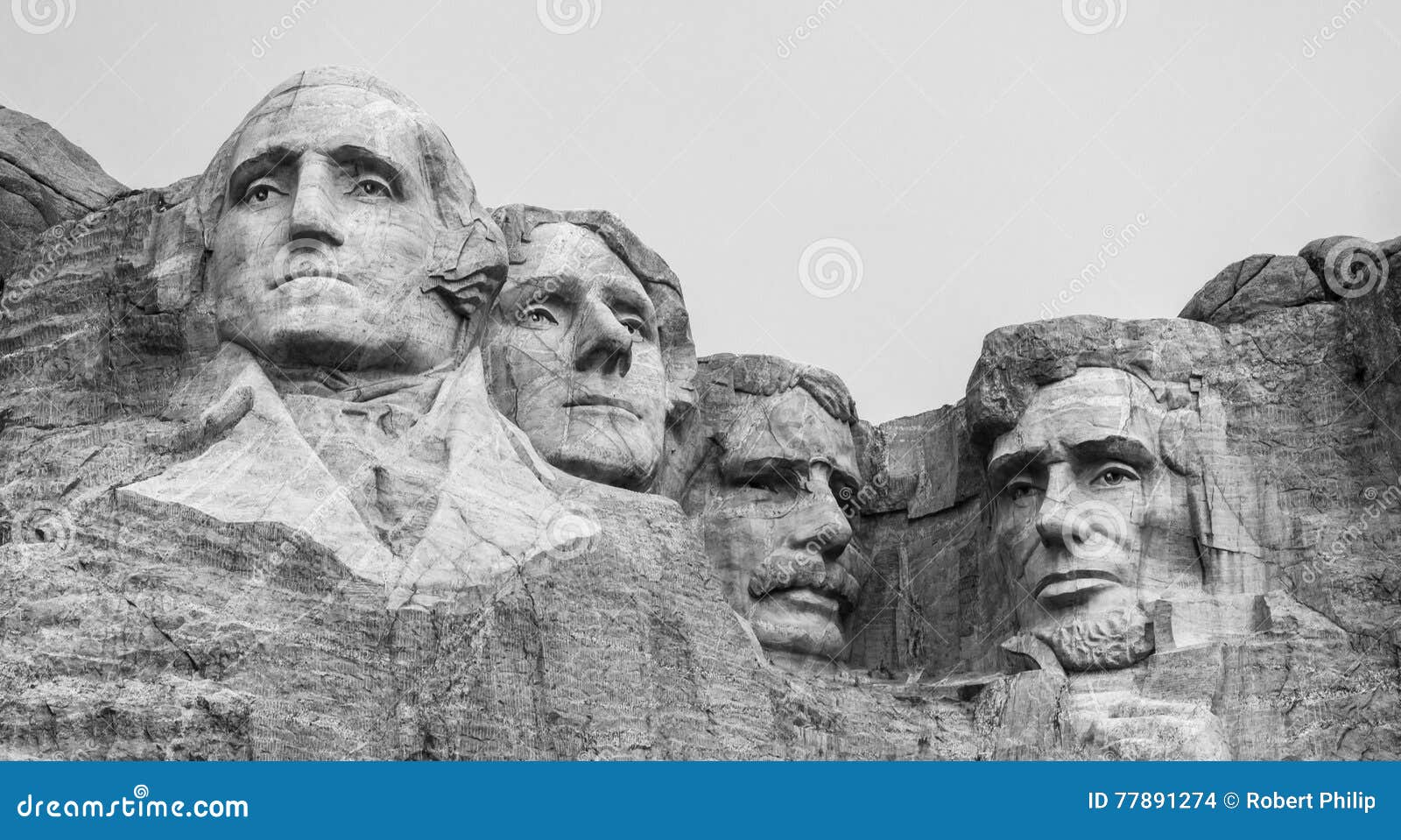 Mount Rushmore National Memorial Sculpture Editorial Stock Image ...
