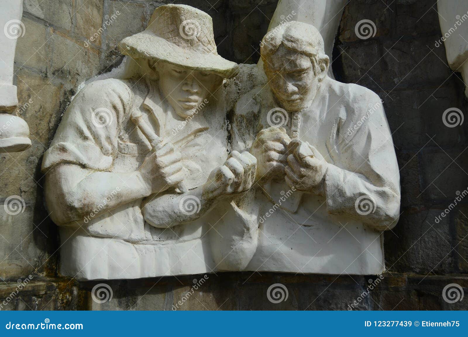 Mount Samat National Shrine. Bataan Philippines. Stock Image - Image of ...
