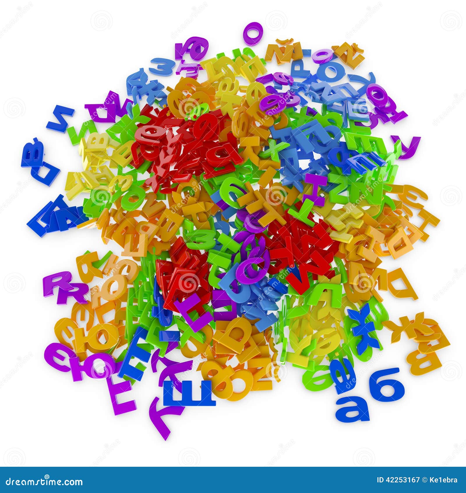 Mount scattered letters stock illustration. Illustration of cyrillic ...