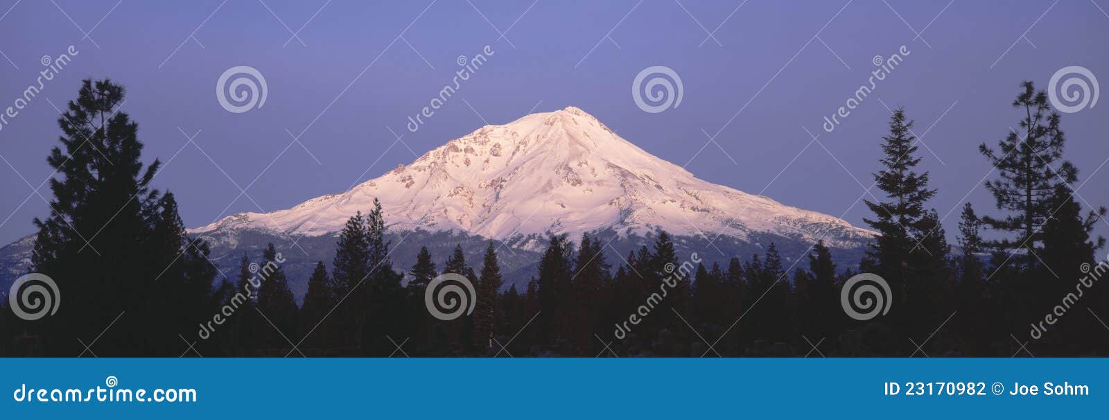 Mount Shasta Aerial View From Airplane, Northern California Cascade ...