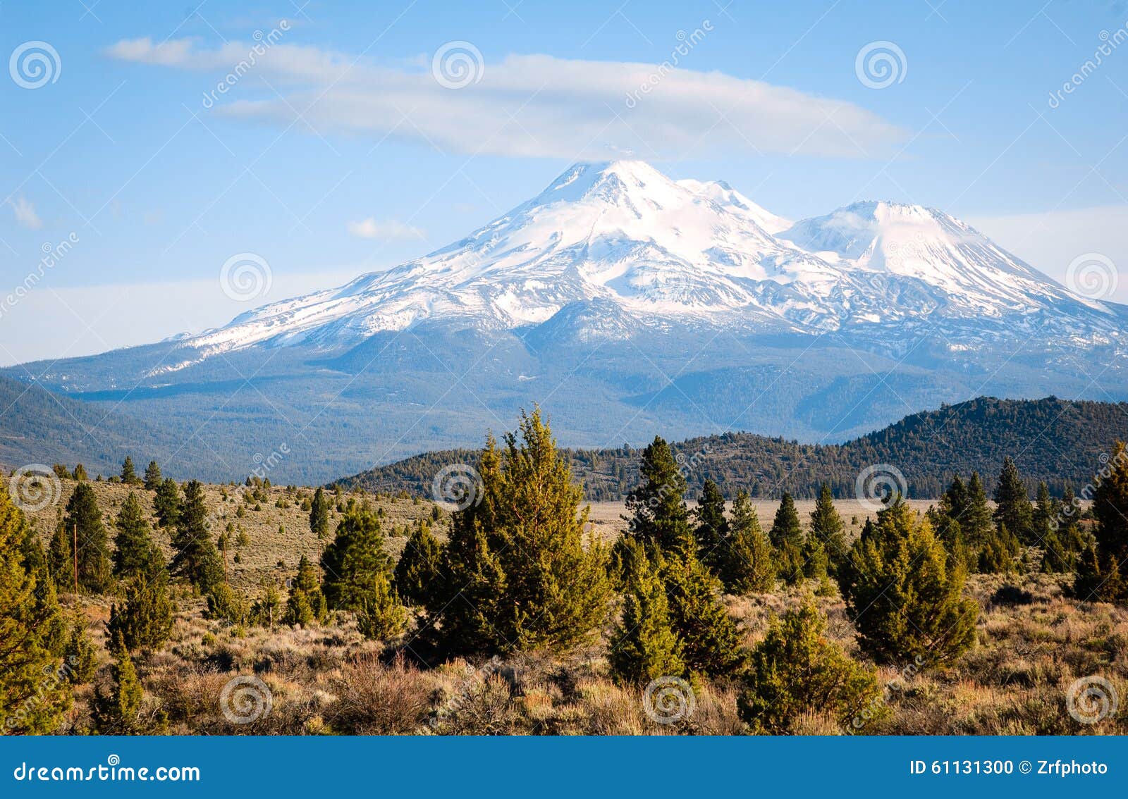 Mount Shasta stock photo. Image of service, nature, adventure - 61131300