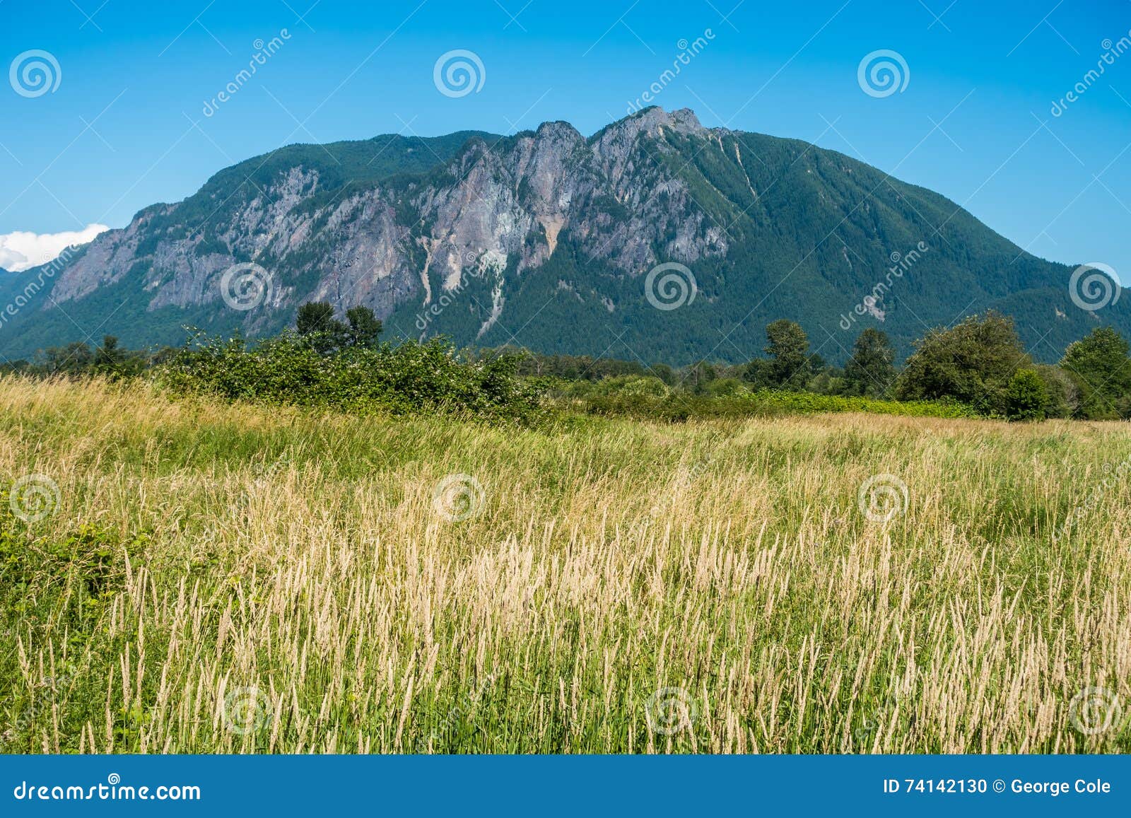 Mount Si in North Bend stock photo. Image of mountain - 74142130