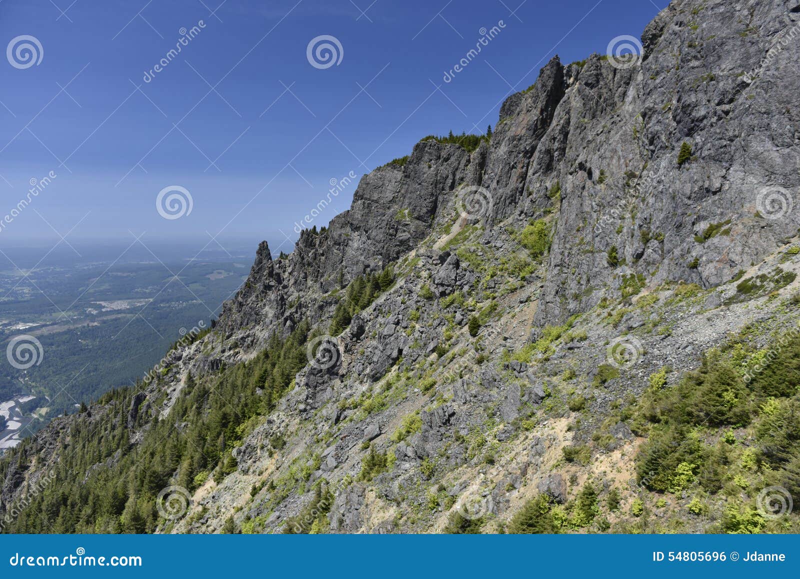 Mount Si, USA stock photo. Image of leisure, recreation - 54805696