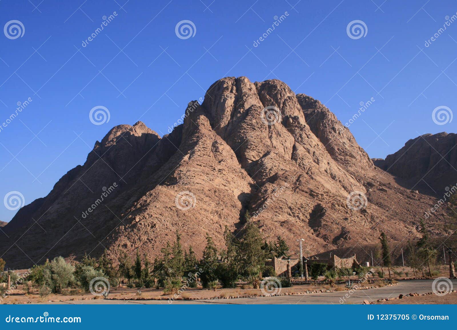 Mount Sinai Peak stock image. Image of egypt, great, rocky - 12375705