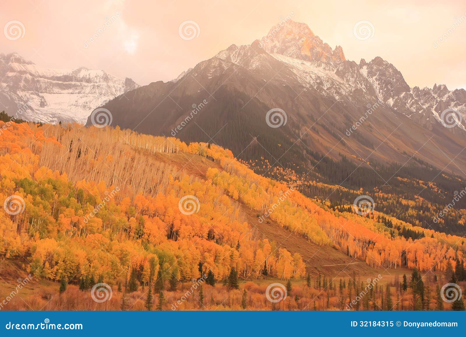 Mount Sneffels, Colorado stock image. Image of colorful - 32184315