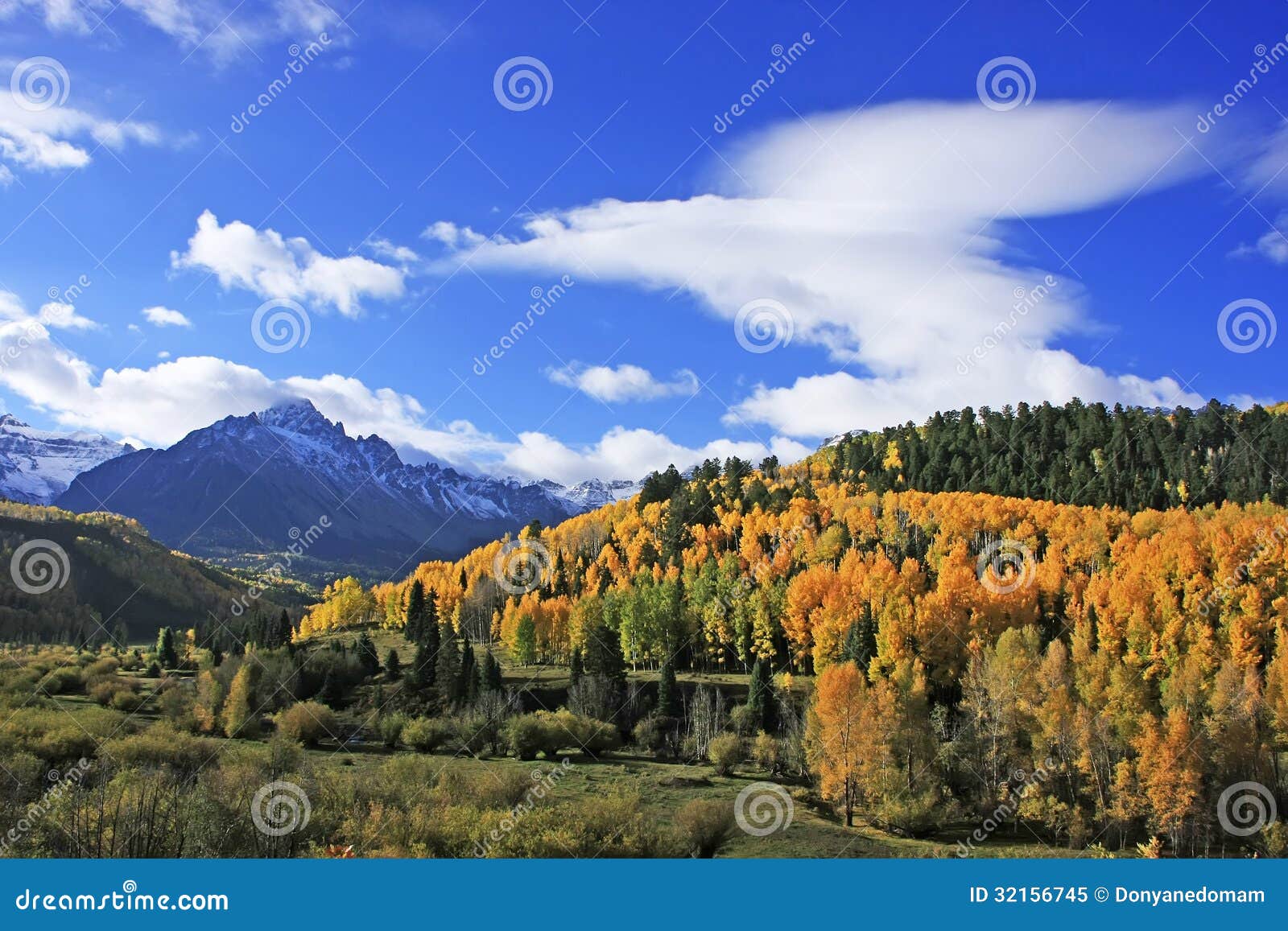 Mount Sneffels Range, Colorado Stock Image - Image of hayden, mount ...