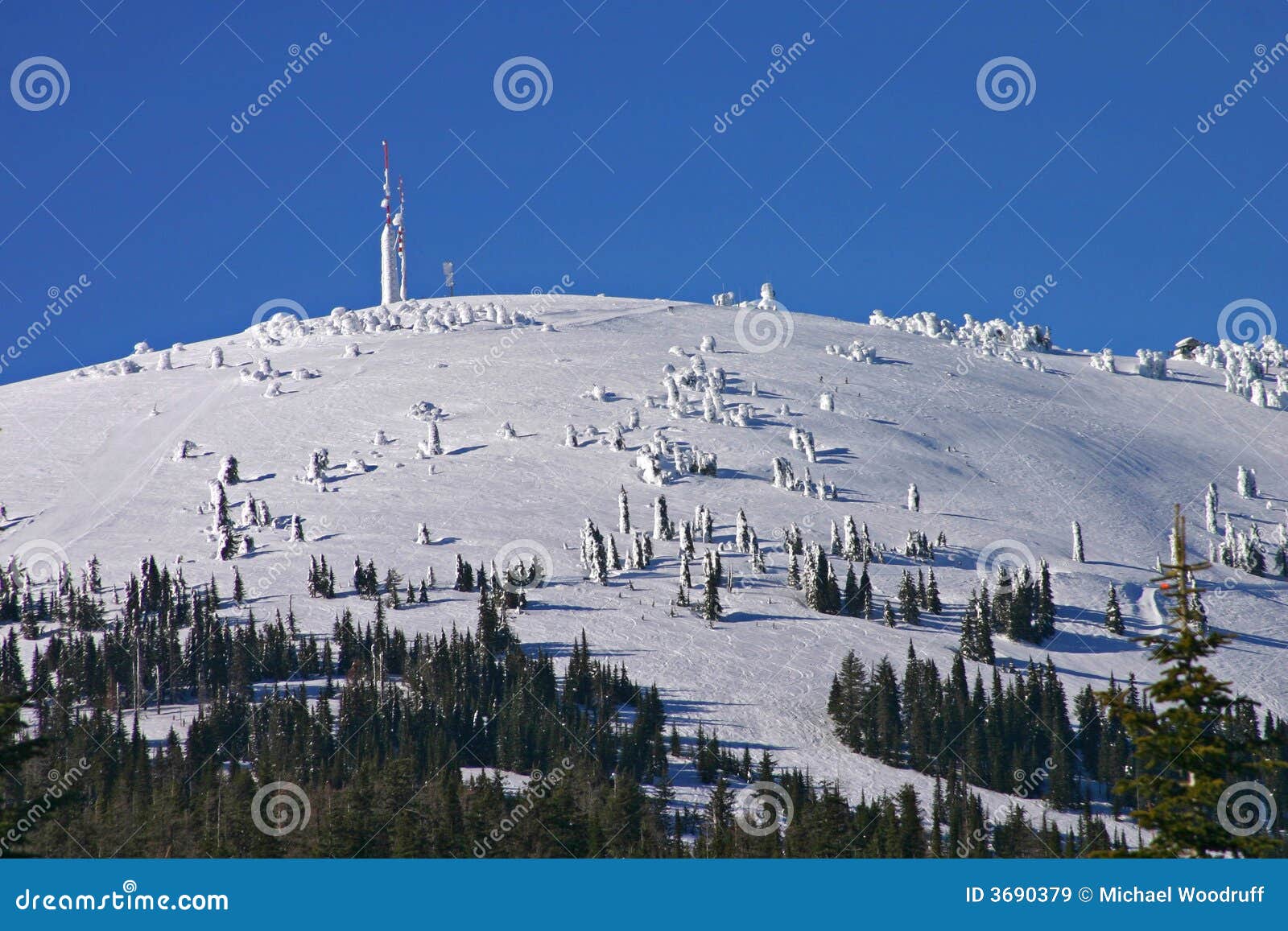 Mount Spokane stock image. Image of clear, fresh, mountain - 3690379