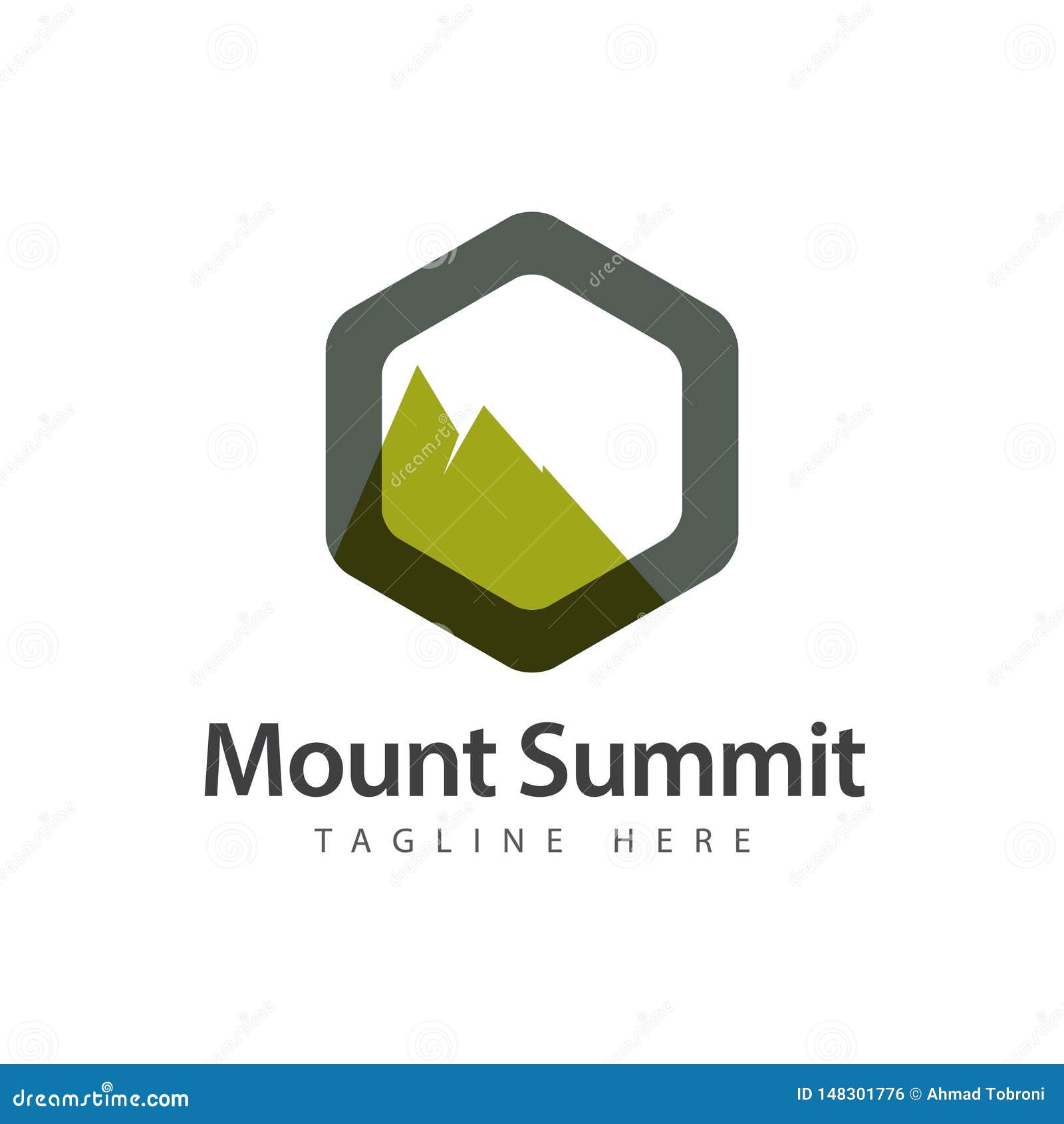 Mount Summit Logo Vector Template Design Illustration Stock Vector ...