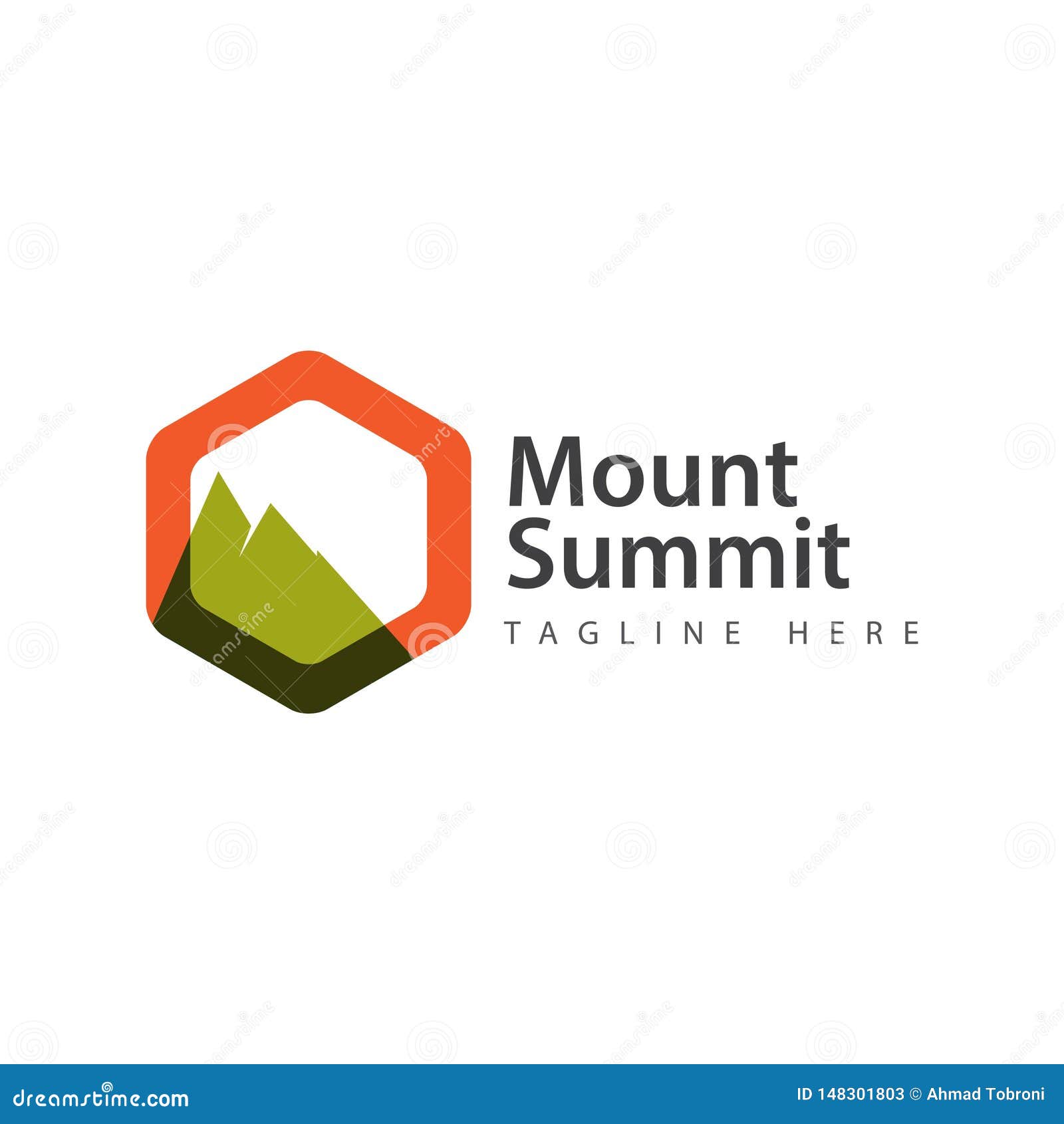 Mount Summit Logo Vector Template Design Illustration Stock Vector ...