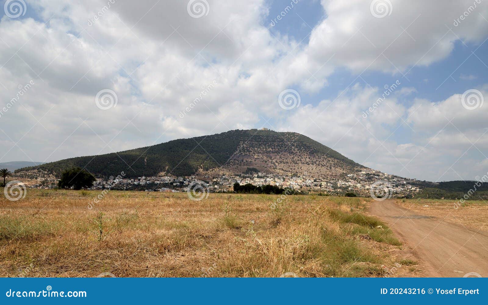 Mount Tabor stock photo. Image of valley, convent, monastery - 20243216