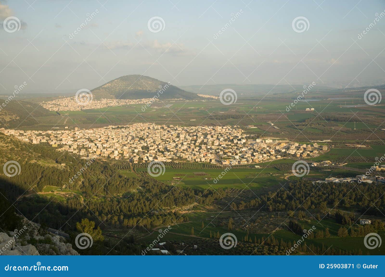 Mount Tabor stock image. Image of hill, valley, arab - 25903871