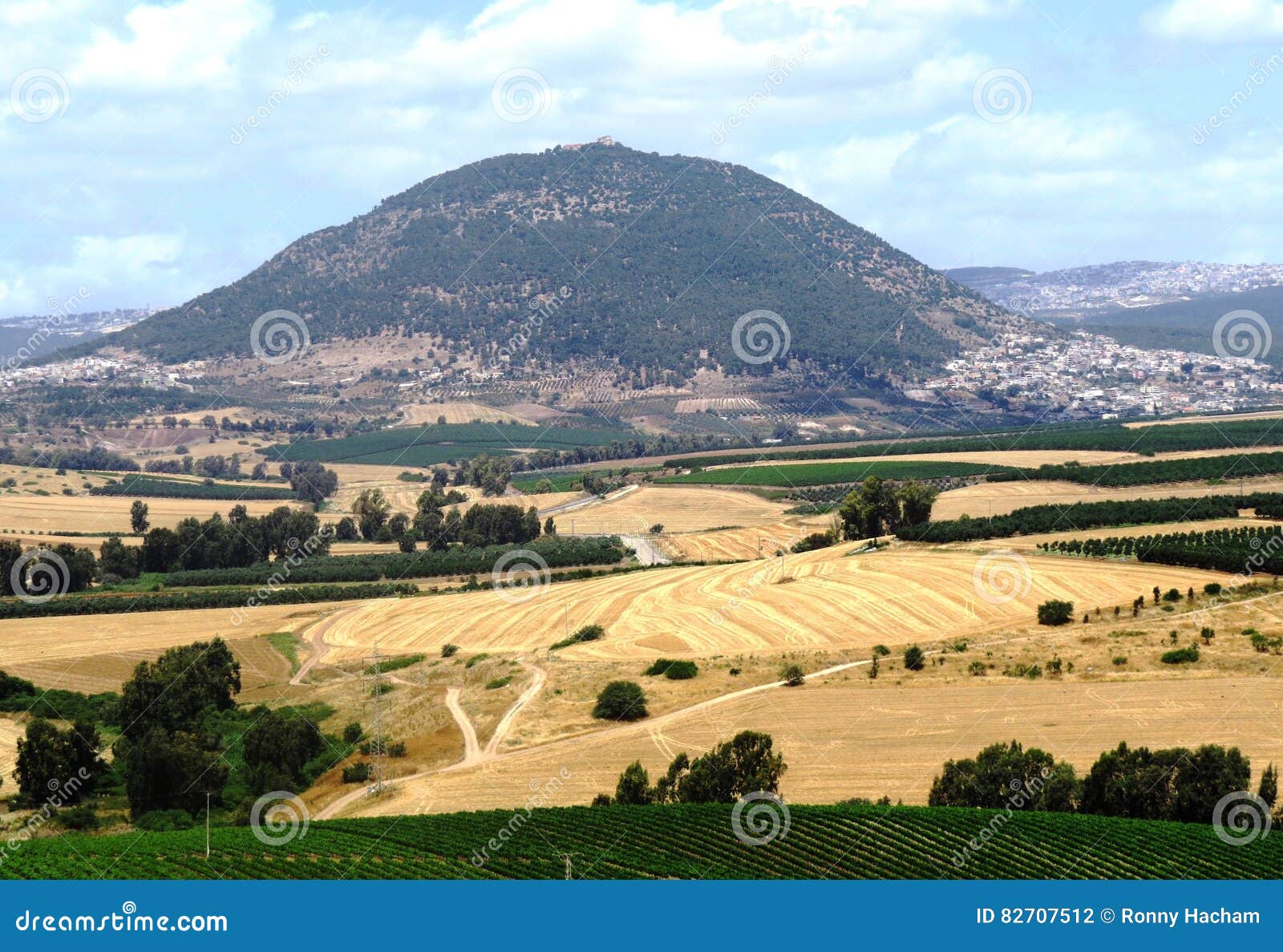 Mount Tabor stock photo. Image of israel, hill, symbols - 82707512