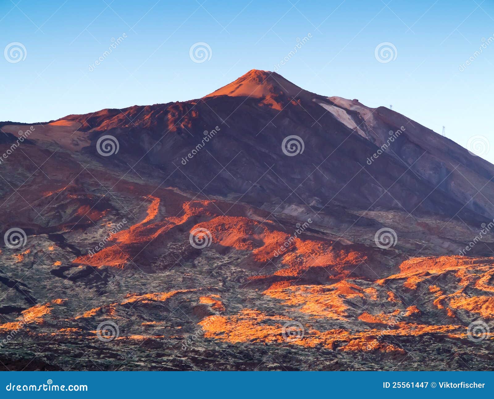 Mount Teide, View From Teleferico, Tenerife, Canary Islands, Spain ...