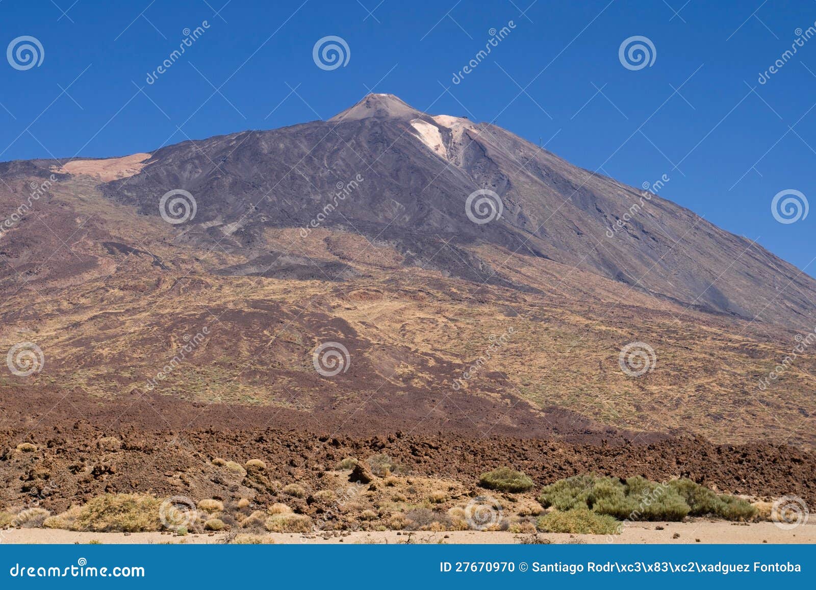 Mount Teide stock photo. Image of spain, geological, teide - 27670970