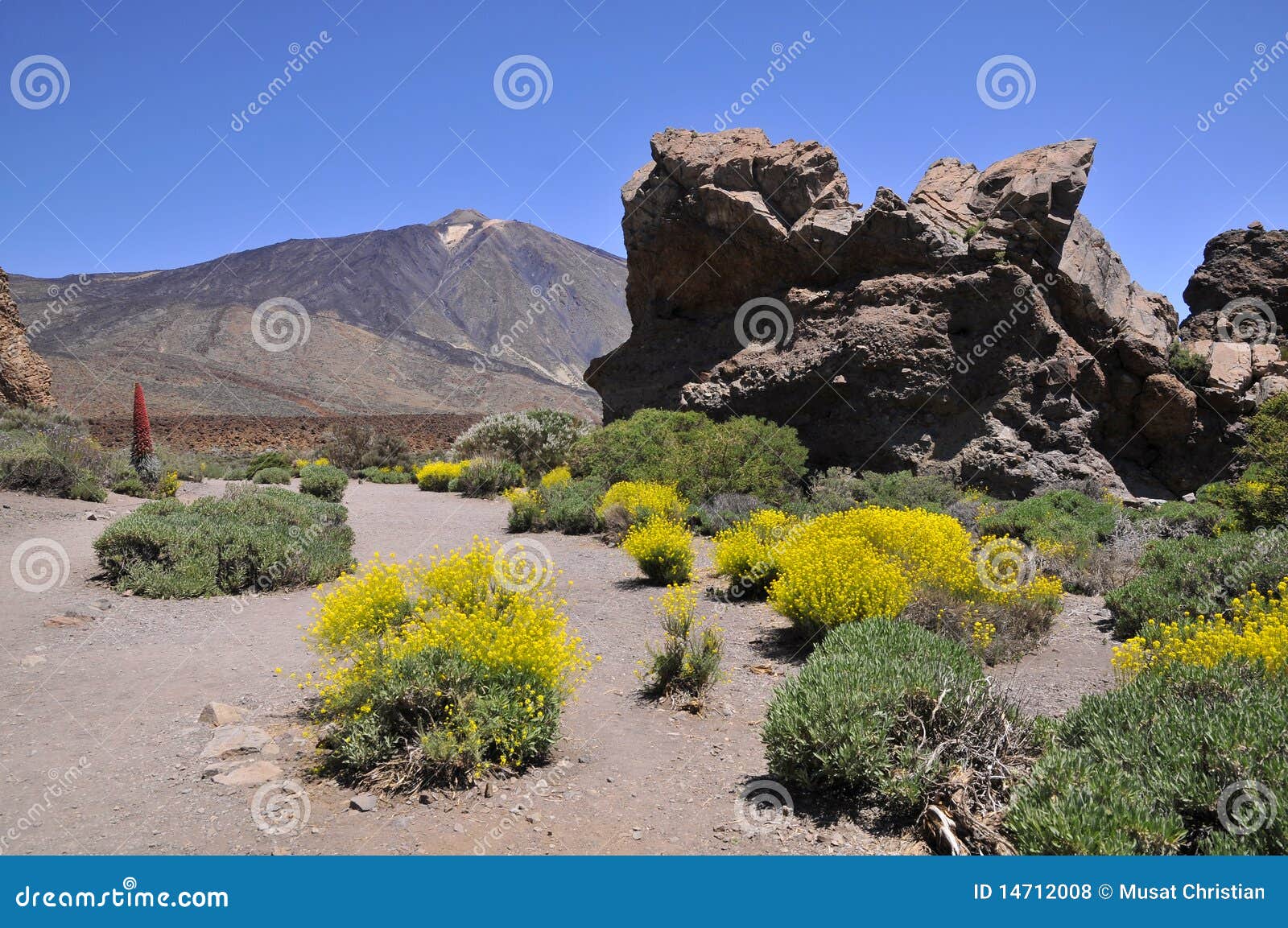 Mount Teide, View From Teleferico, Tenerife, Canary Islands, Spain ...