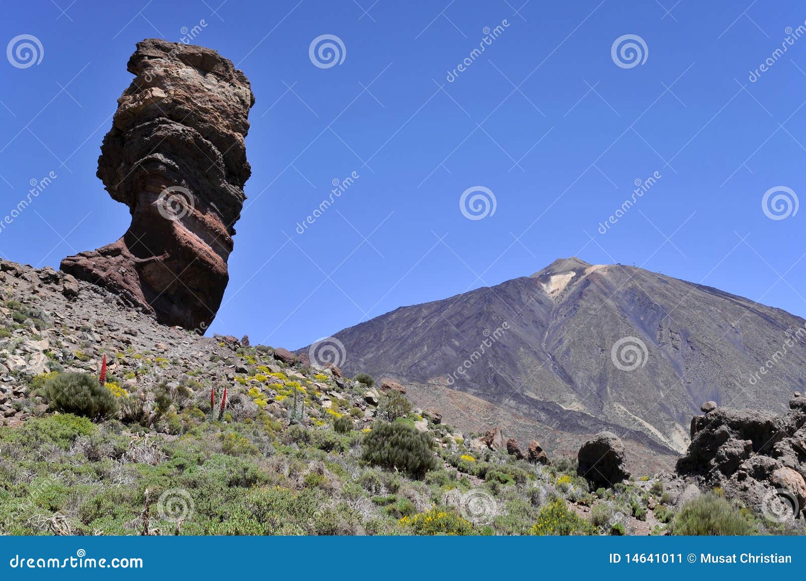 Mount Teide, View From Teleferico, Tenerife, Canary Islands, Spain ...
