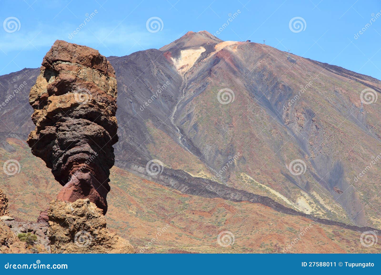Mount Teide, Tenerife stock image. Image of mountain - 27588011