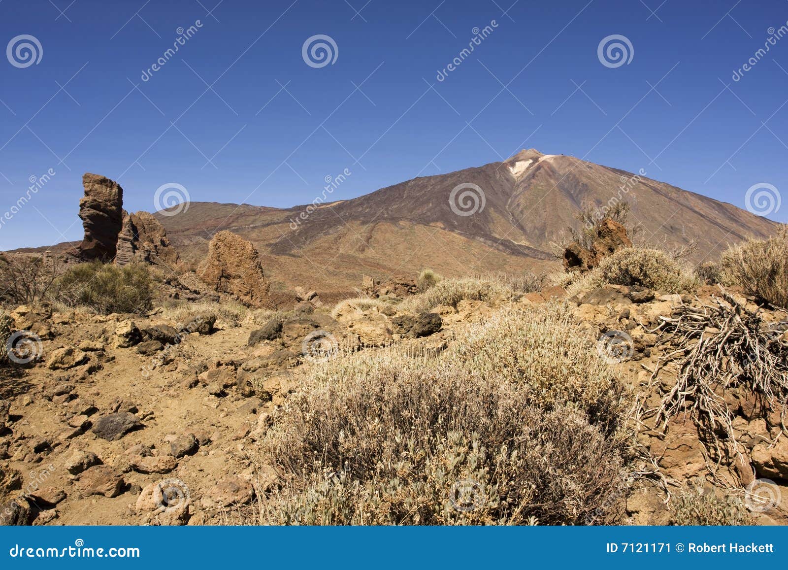 Mount Tiede peak stock image. Image of mount, desert, canary - 7121171