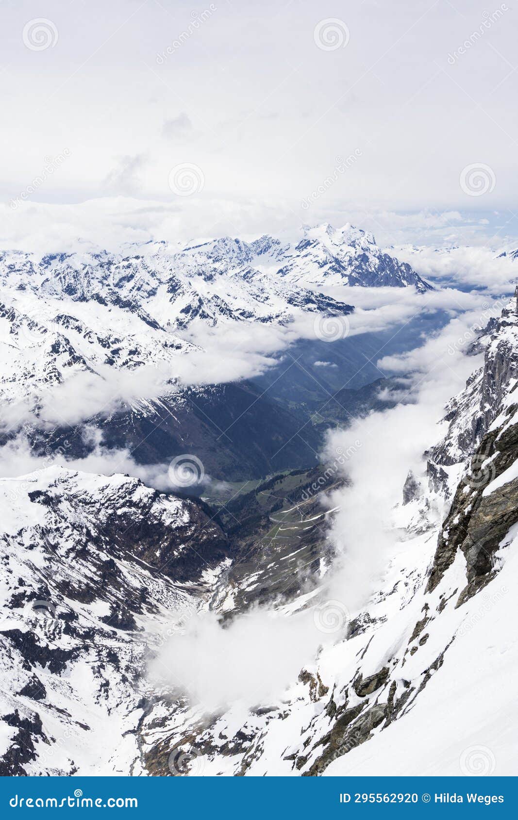 Mount Titlis in Engelberg Switzerland Stock Photo - Image of spring ...