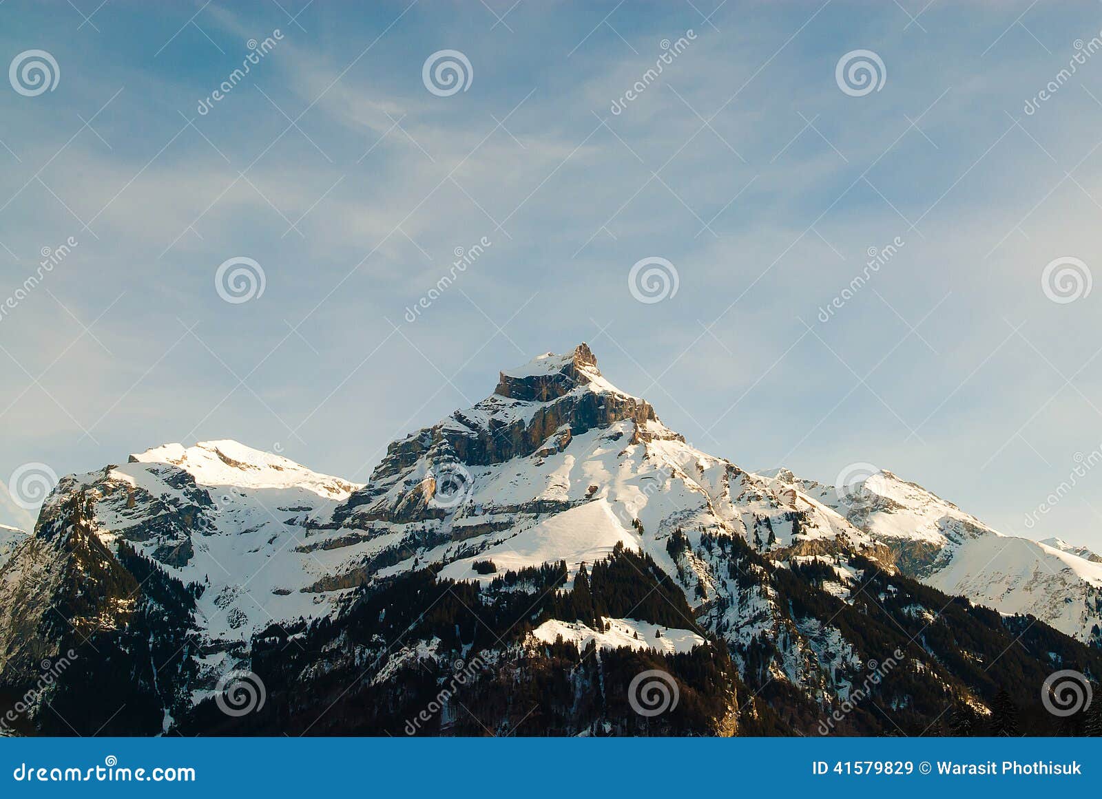 The mount titlis in Swiss stock image. Image of capped - 41579829