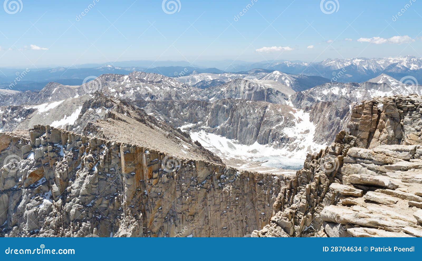 Mount Whitney Summit Scenery Stock Photo - Image of peak, john: 28704634