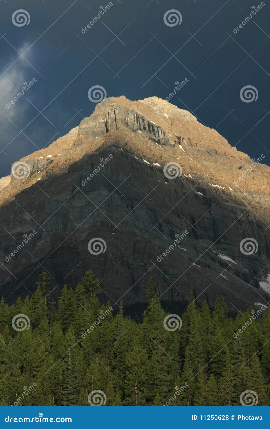 Mount Whyte stock photo. Image of banff, canada, mountain - 11250628