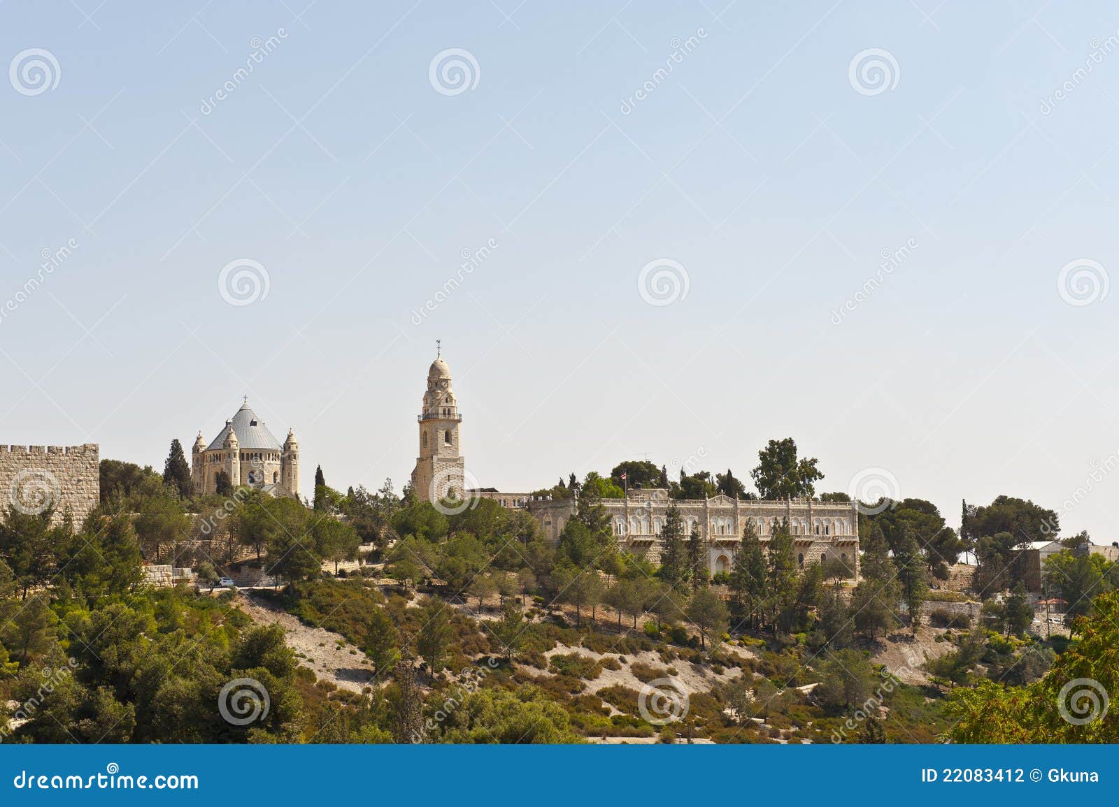Mount Zion stock photo. Image of mary, jesus, jerusalem - 22083412