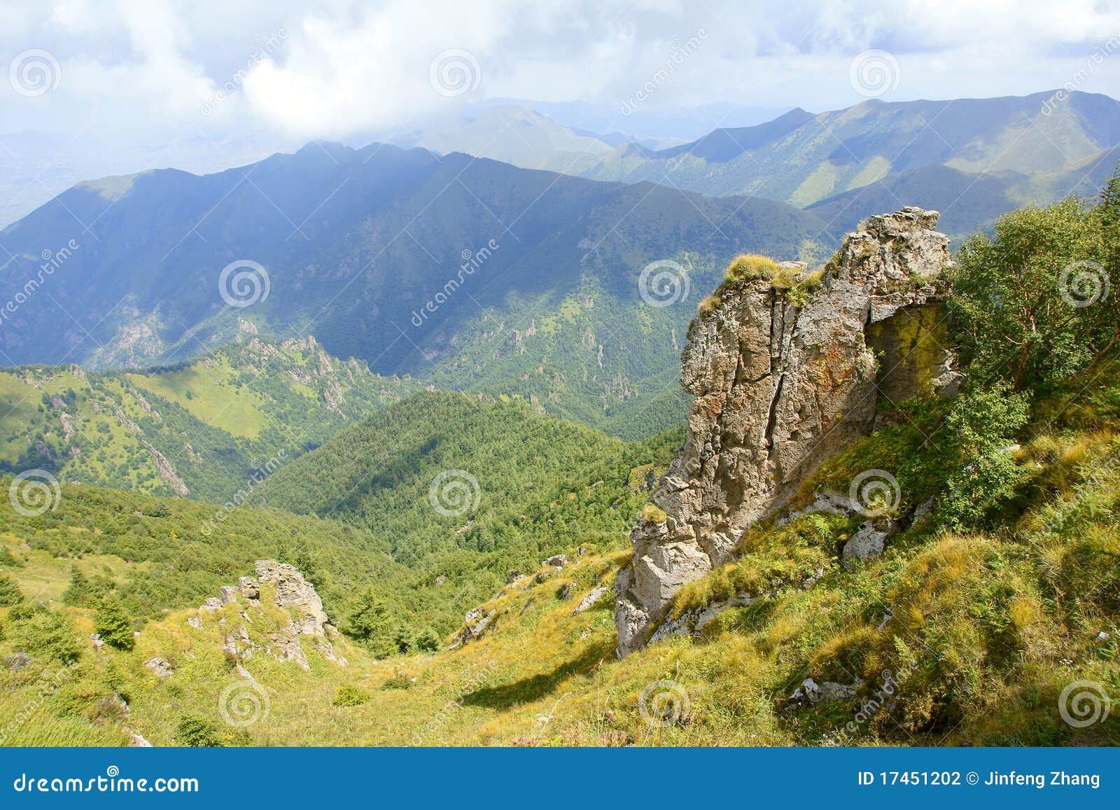 Mountain stock photo. Image of mountaintop, green, scarp - 17451202