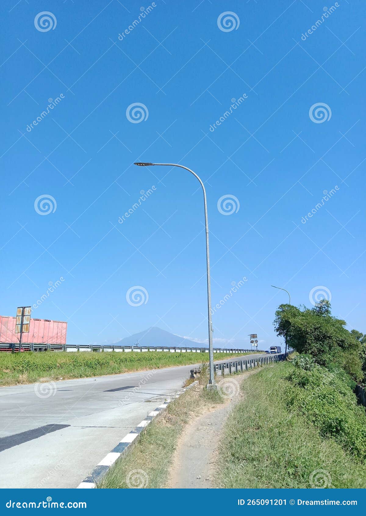 Mountain stock image. Image of gunung, blue, alam, mountain - 265091201