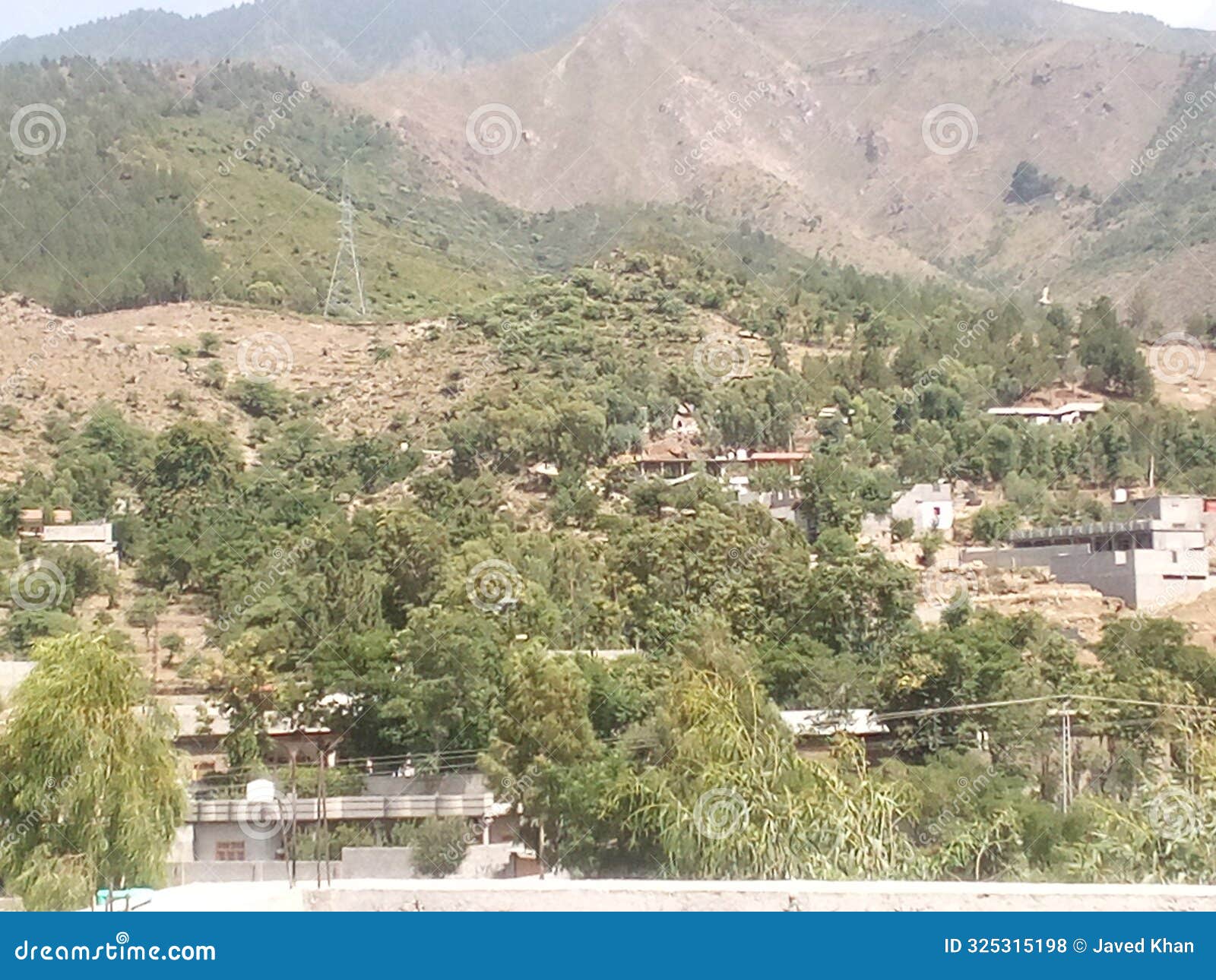 A Mountain Areas in the of Kpk Pakistan Stock Photo - Image of river ...