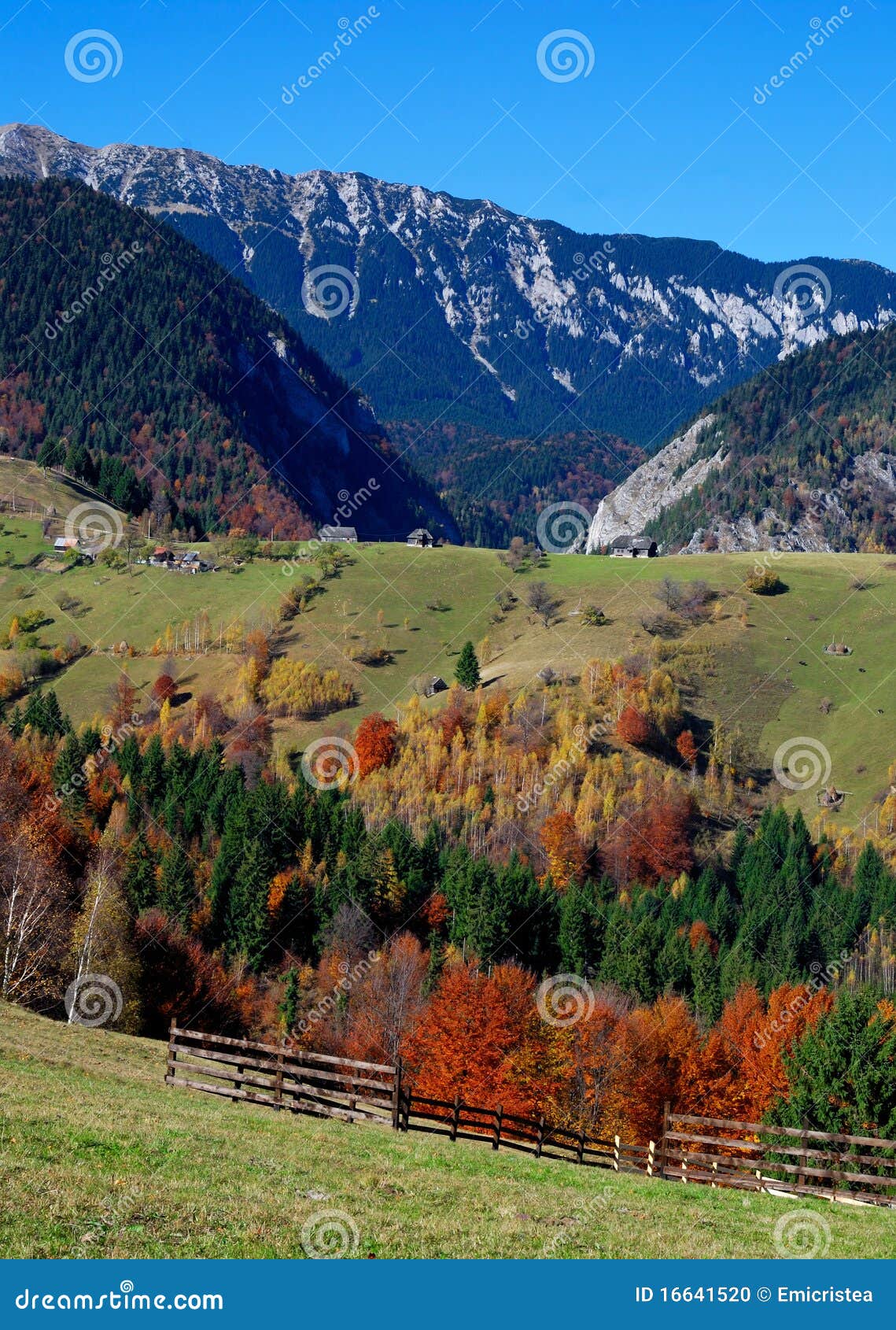 Mountain autumn landscape stock photo. Image of nature - 16641520