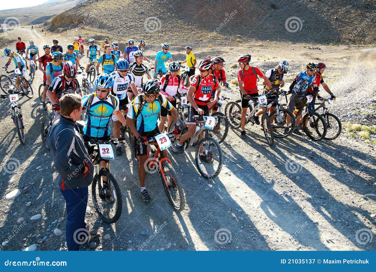 Mountain bike competition editorial photography. Image of horizontal ...