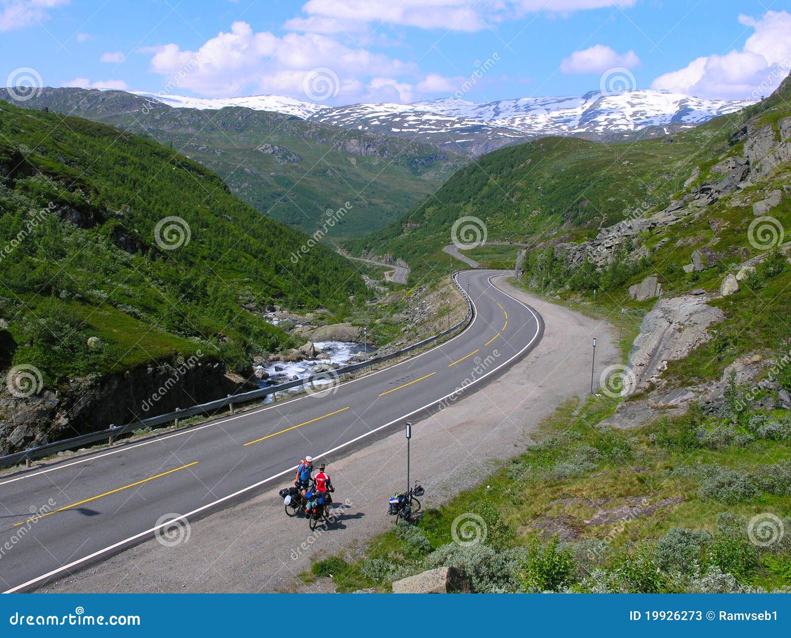 Mountain Bike Cyclist Riding Uphill Stock Image - Image of leaves ...