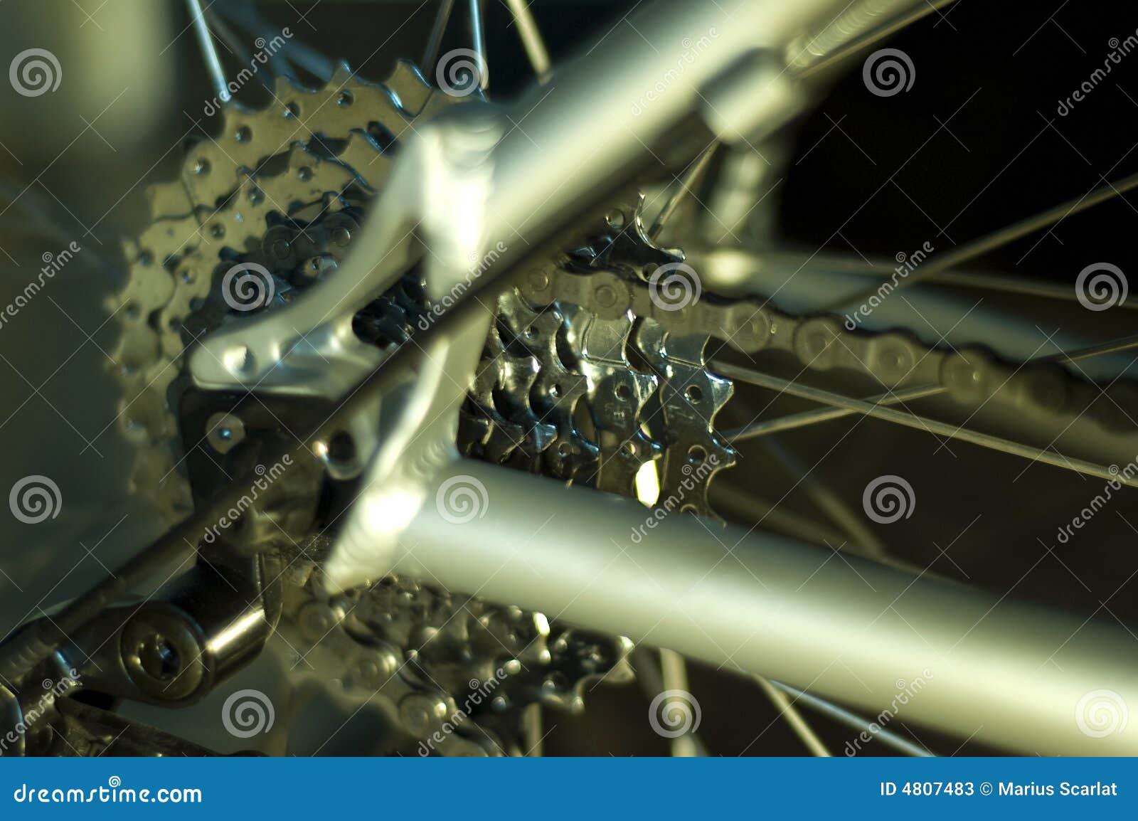 Mountain bike detail stock image. Image of bicycle, objects - 4807483