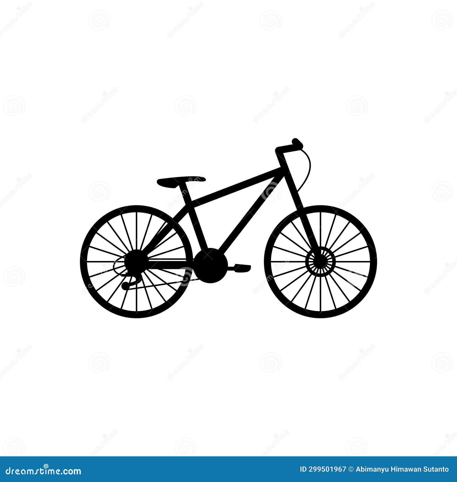 Mountain bike icon vector stock illustration. Illustration of vehicle ...