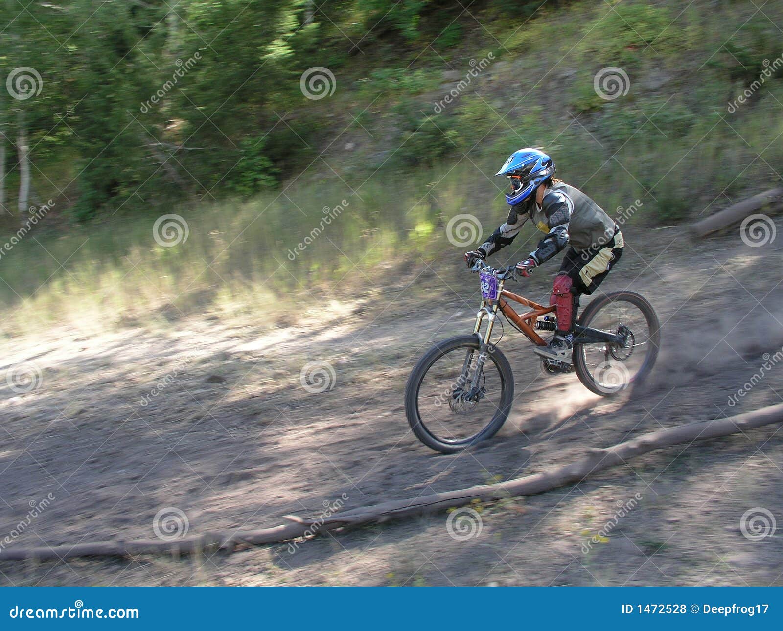 Mountain bike motion stock photo. Image of active, agile - 1472528