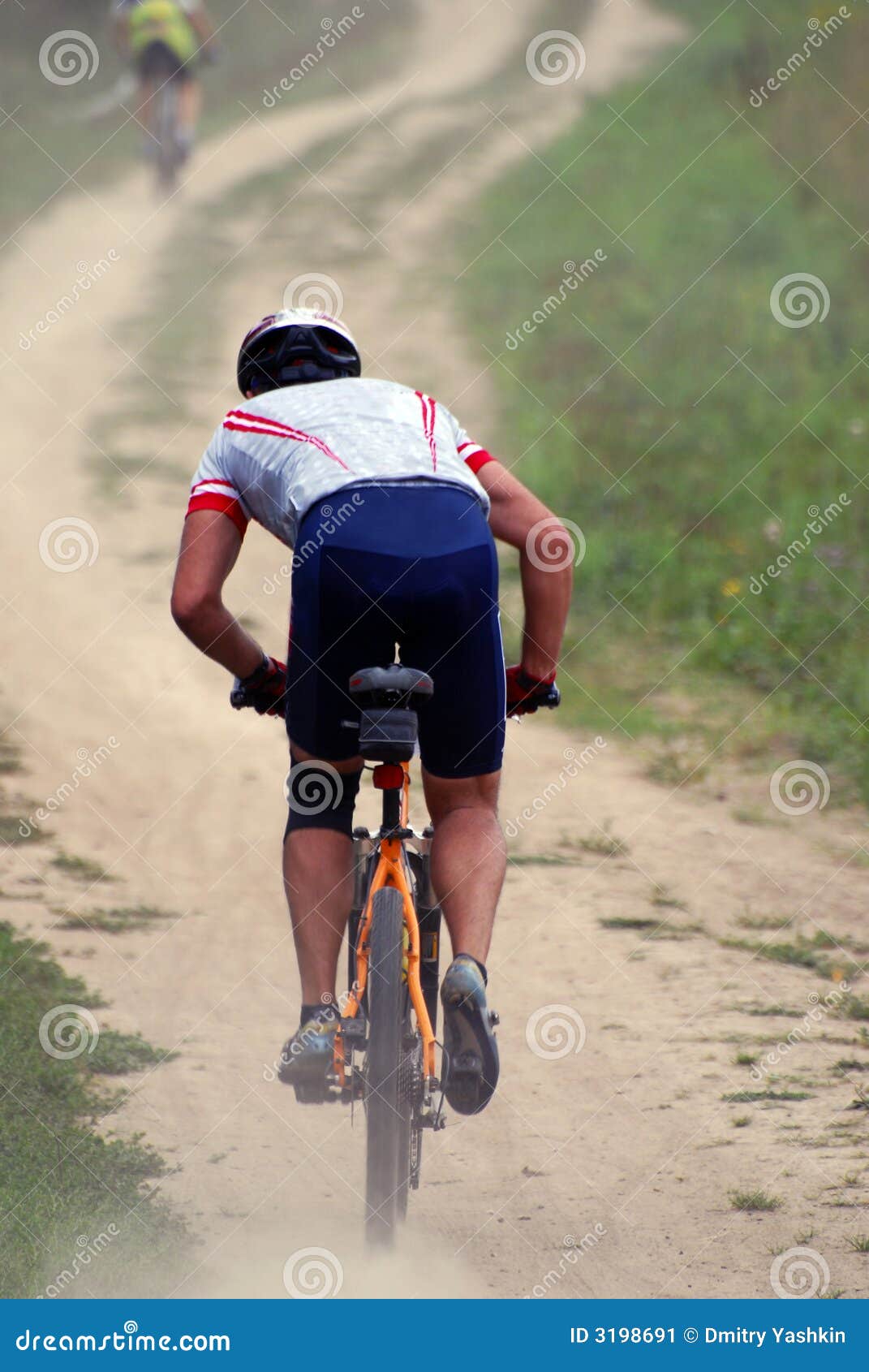 Mountain bike racing stock image. Image of adult, path - 3198691