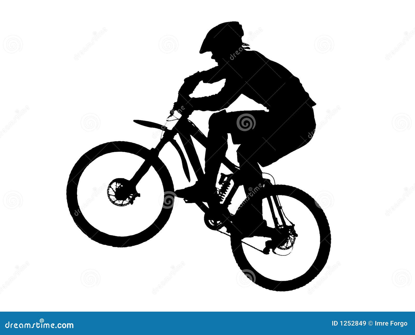 Mountain Biker Royalty Free Stock Images - Image: 1252849