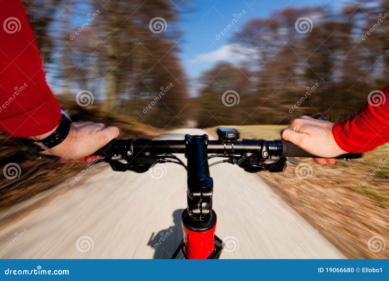Mountain biking stock photo. Image of landscape, exercise - 19066680