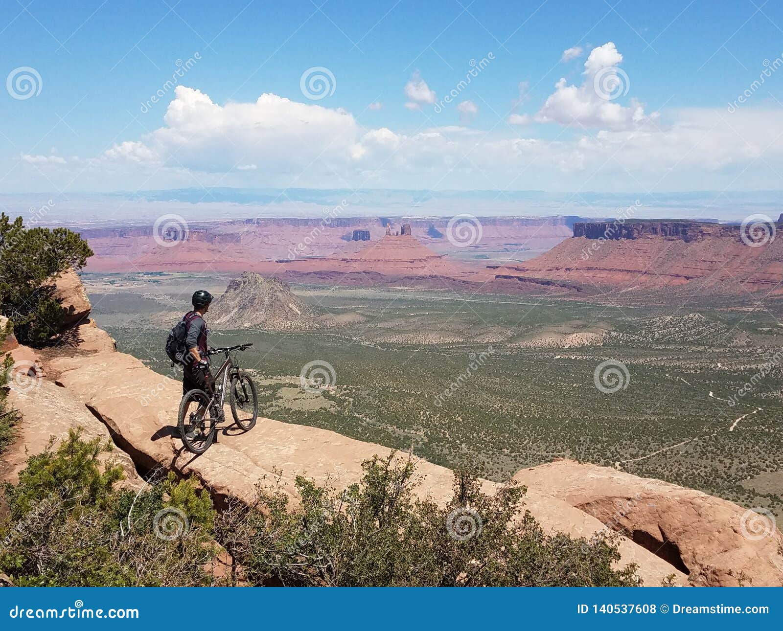 Mountain Biking Porcupine Rim Editorial Stock Photo - Image of ...