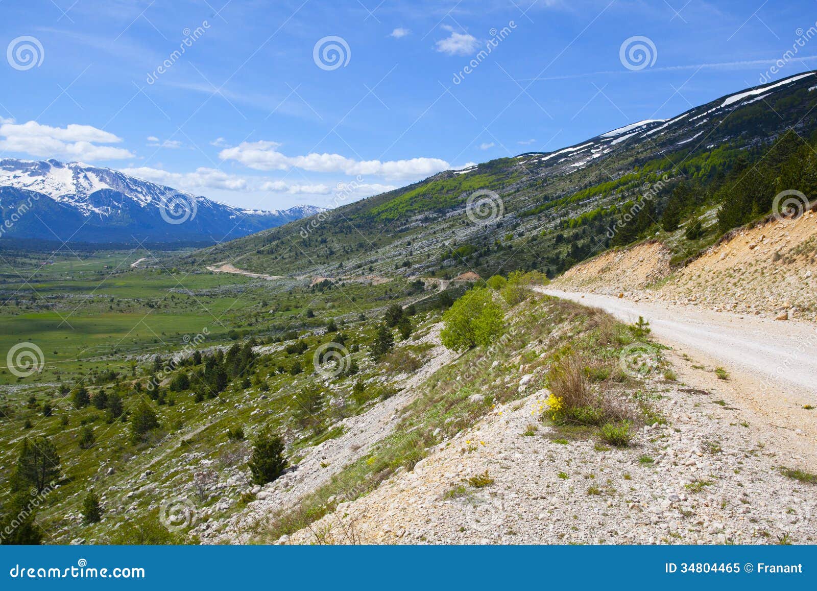 Mountain biking spring stock image. Image of life, sport - 34804465