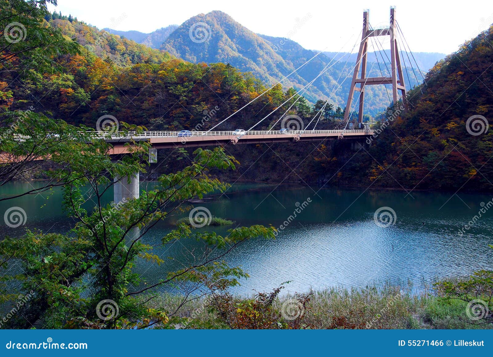 Mountain bridge stock photo. Image of cliff, heaven, highway - 55271466